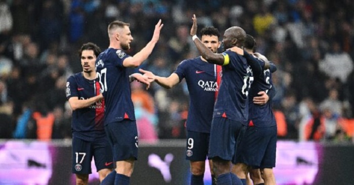PSG overcome red card to beat rivals Marseille - SportsDay