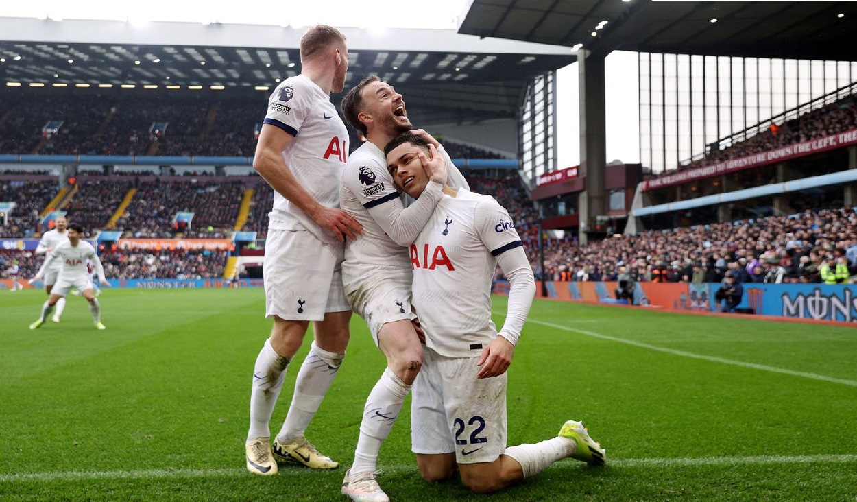 EPL: Tottenham beat Aston Villa 4-0 at Villa Park - SportsDay