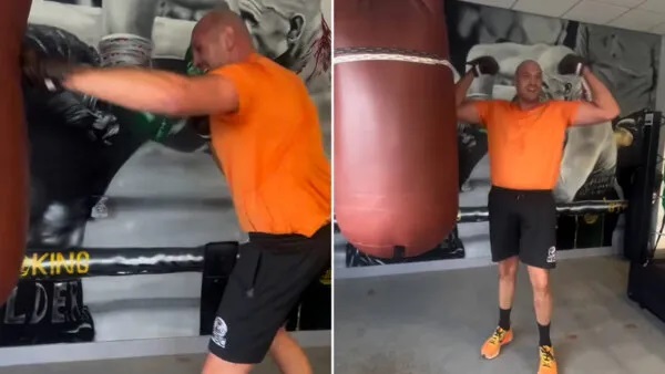 Tyson Fury back in training ahead of Usyk rematch - SportsDay