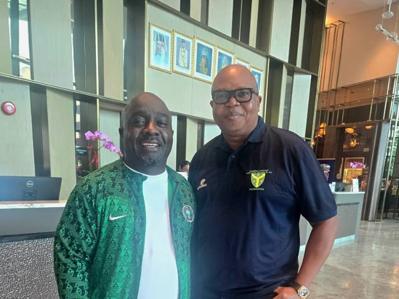 NSC DG Bukola Olopade arrives in Malaysia to boost support for Nigeria U19 Cricket team at the ...