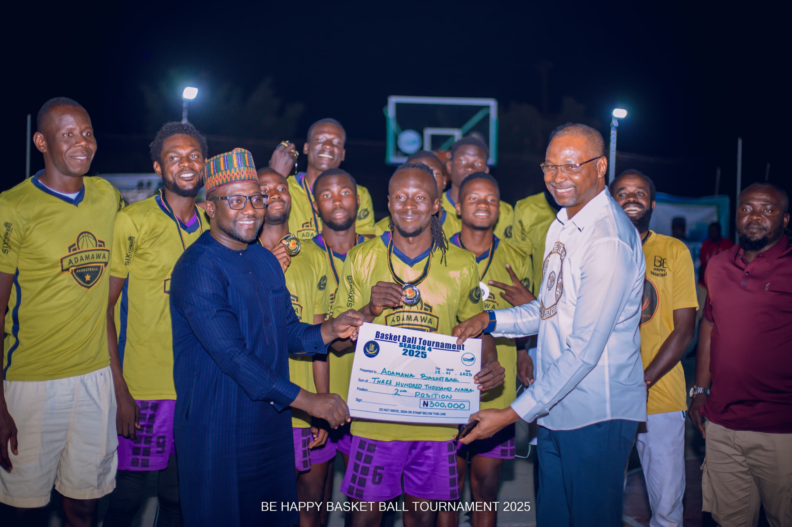 Bauchi FA Chairman Patrick Pascal Honoured at Be Happy Basketball ...