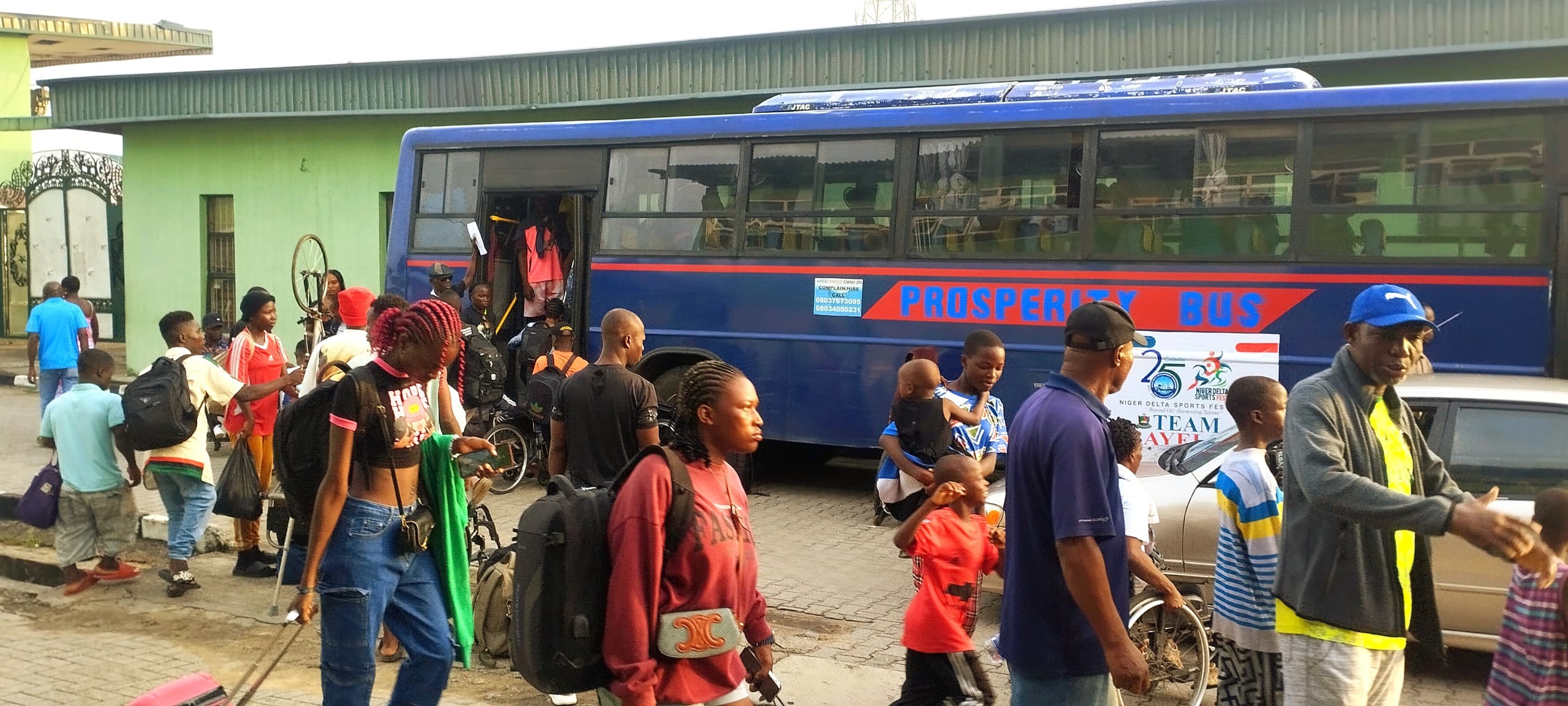 Igali bids farewell to Bayelsa contingent as they leave Yenagoa for Uyo ...