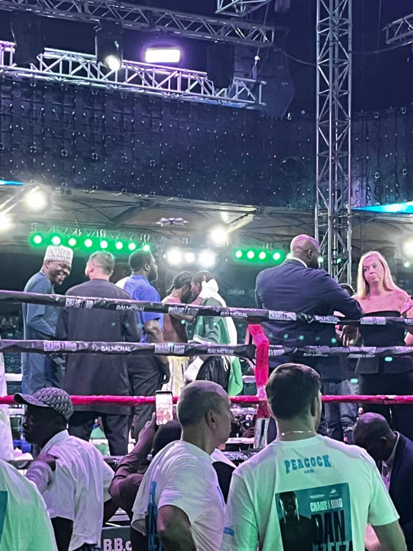 Nigeria Hosts Historic “Chaos in the Ring” Boxing Fight, as ex ...
