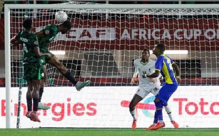 Super Eagles claim hard-fought win over Taifa Stars in AFCON 2025 ...